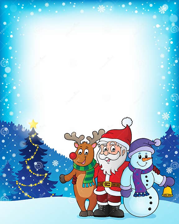 Christmas Characters Theme Image 3 Stock Vector - Illustration of ...