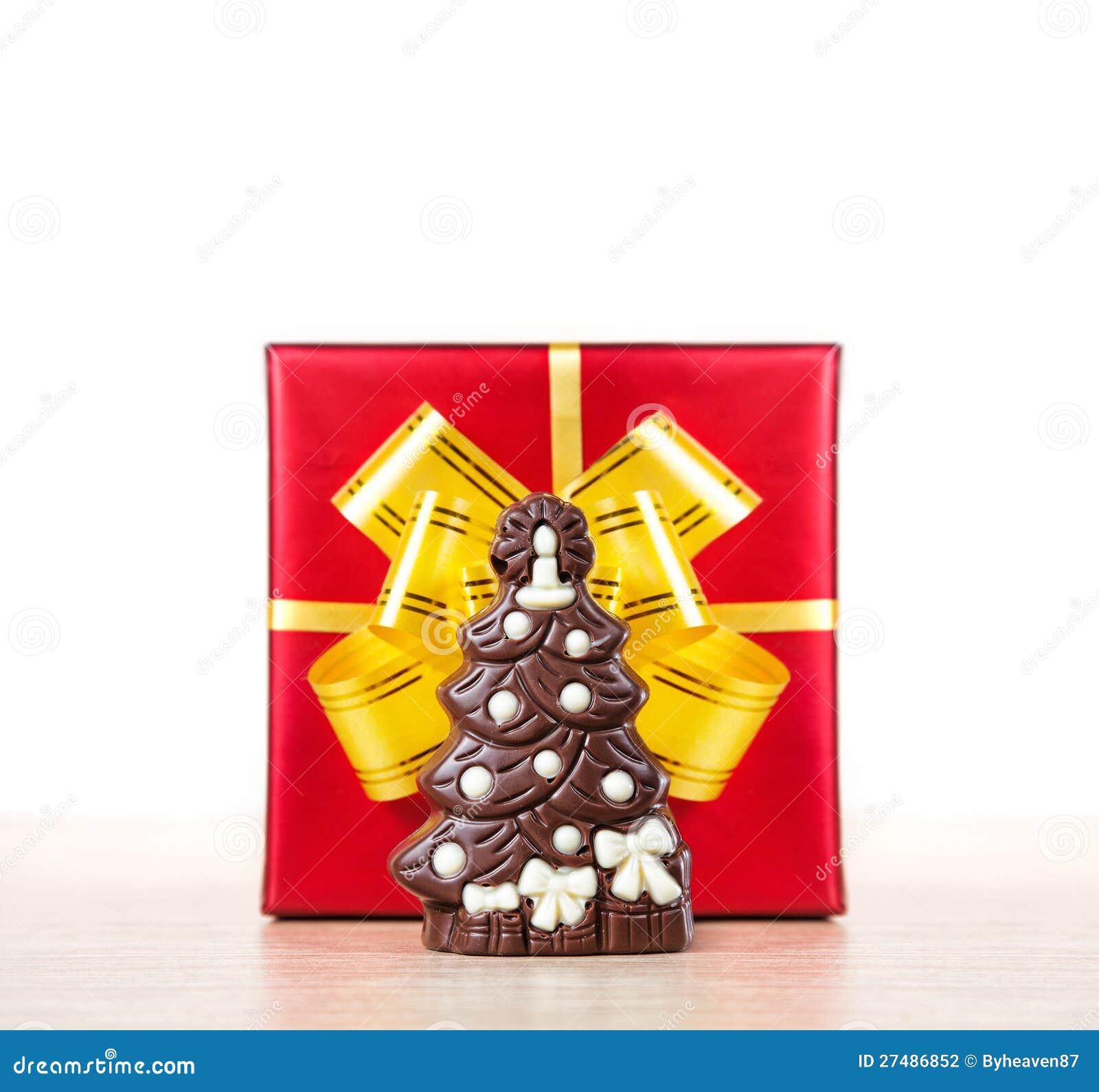 Christmas chocolate tree stock photo. Image of concept - 27486852