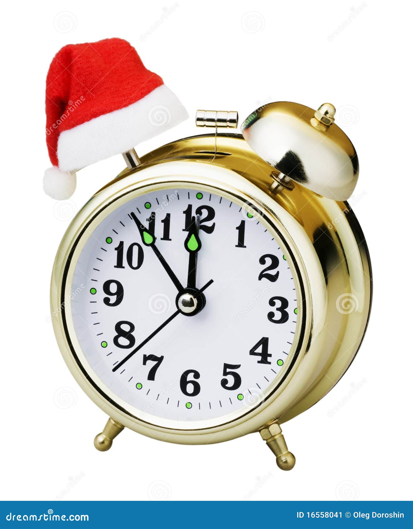 Christmas clock stock image. Image of black, minute, face - 16558041