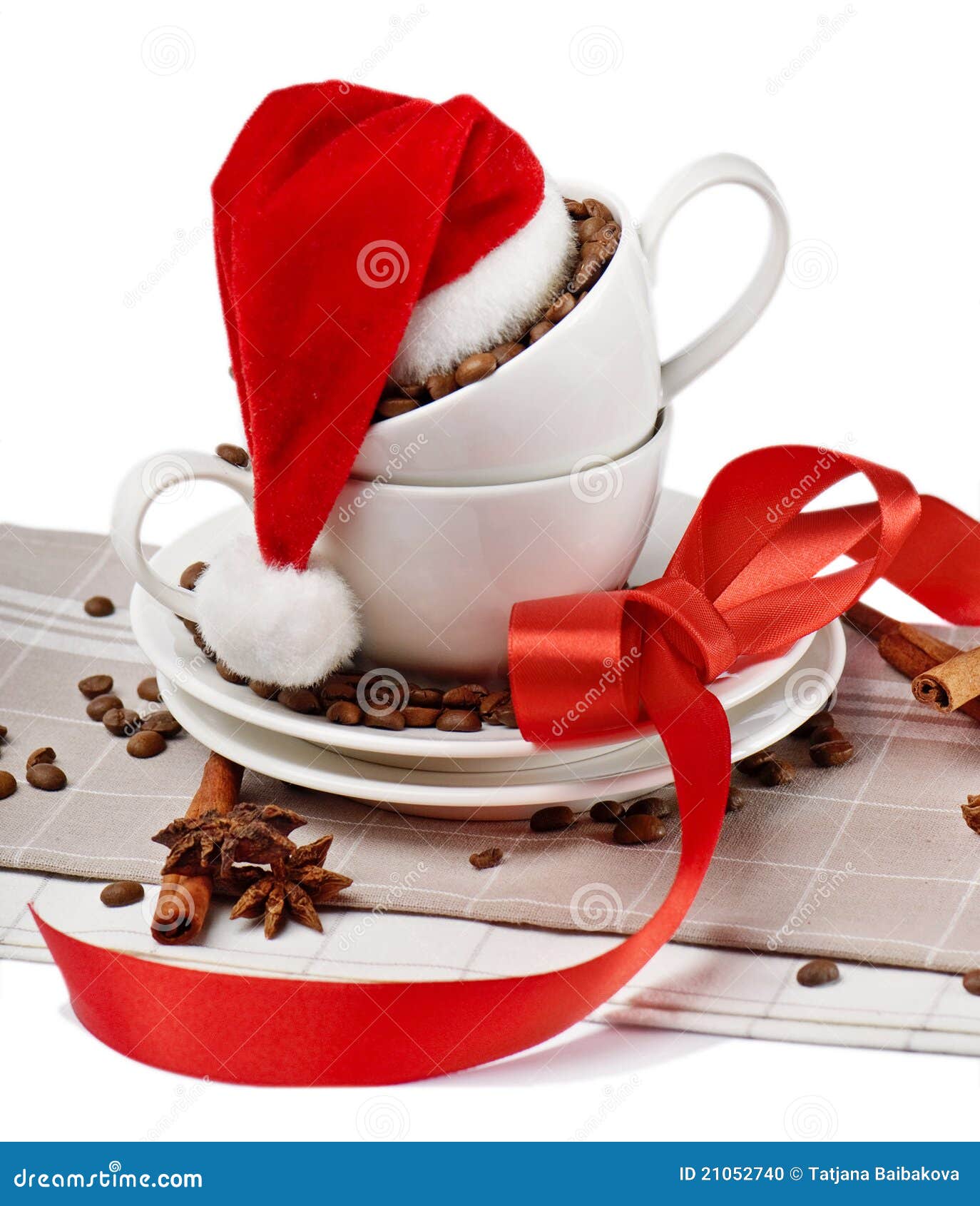 Christmas coffee stock photo. Image of grain, fragrant - 21052740