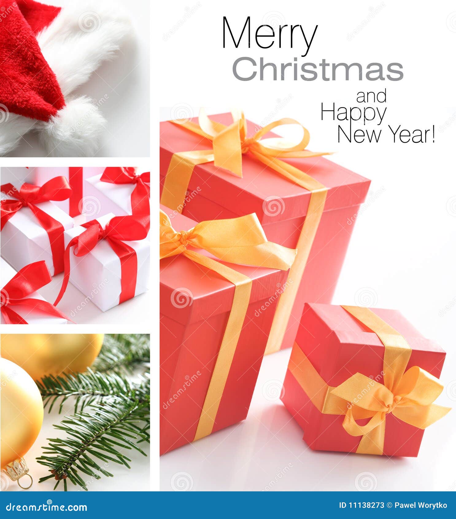 Christmas collage stock image. Image of surprise, xmas - 11138273