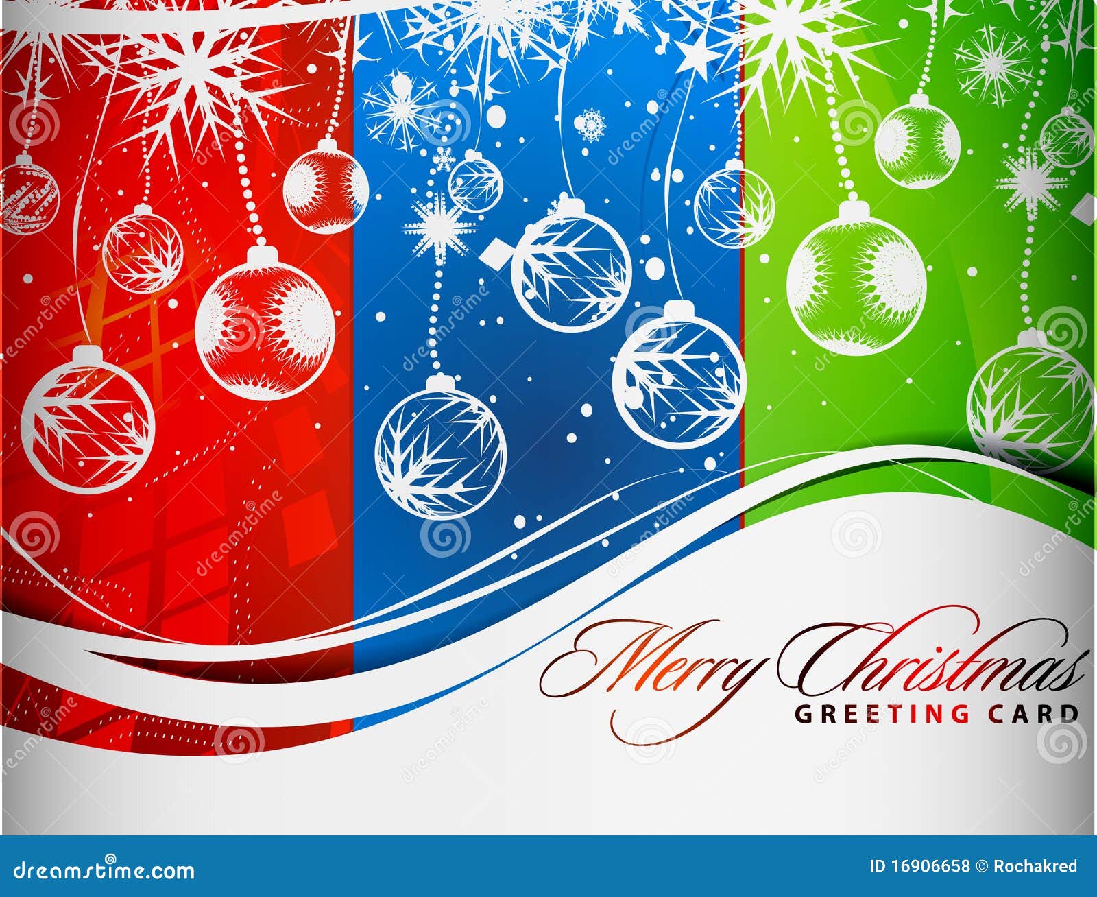 Christmas colorful design stock vector. Illustration of floral - 16906658