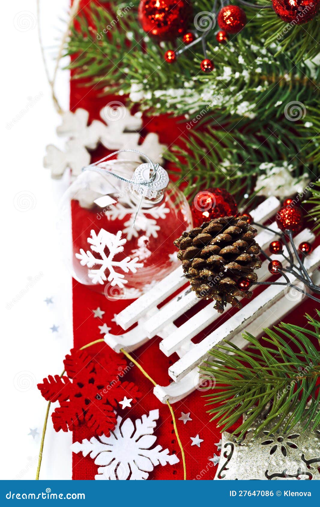 Christmas composition stock photo. Image of merry, decor - 27647086
