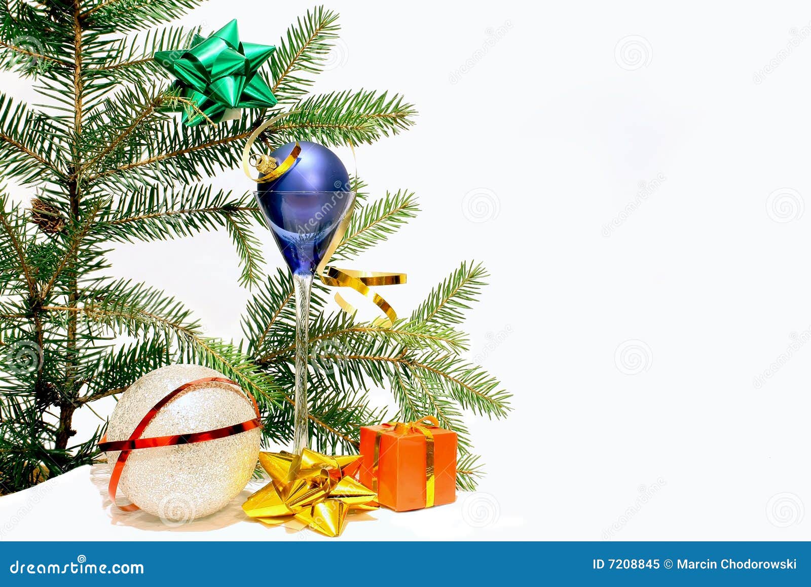 Christmas composition. stock image. Image of ornate, background - 7208845