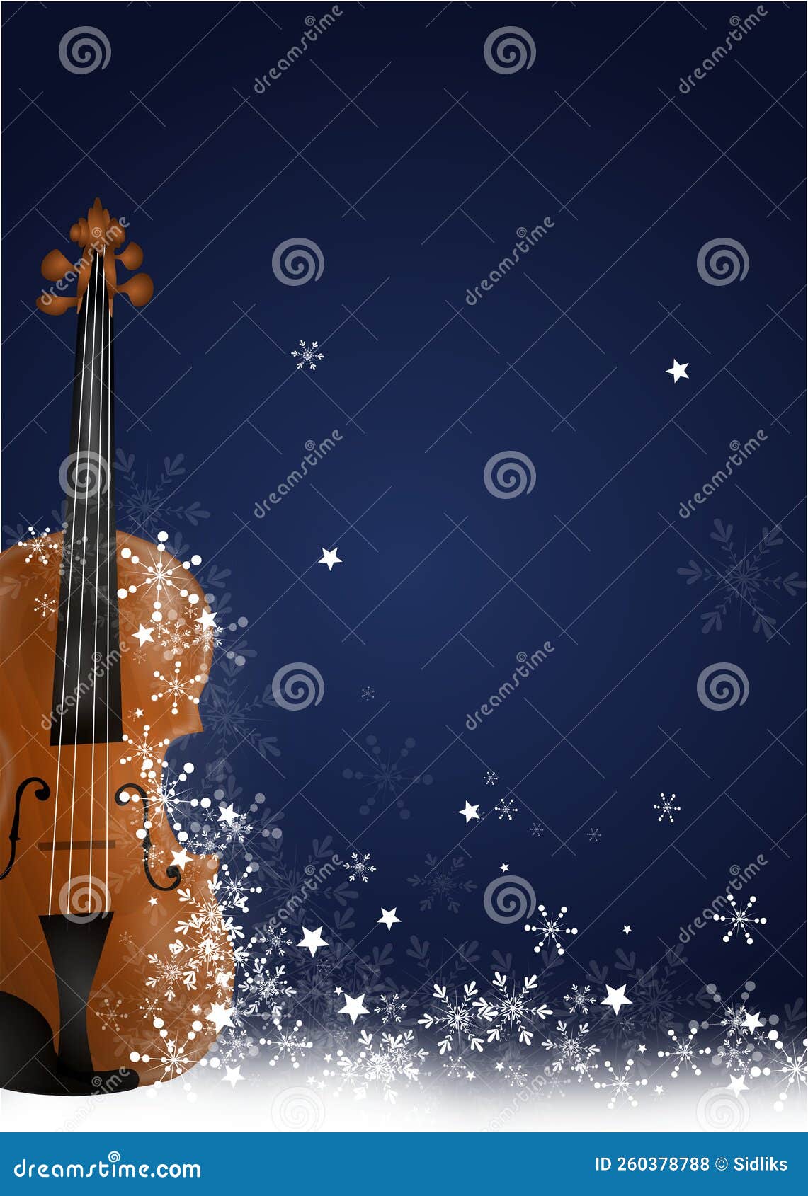 Christmas Concert Background Stock Illustration - Illustration of ...