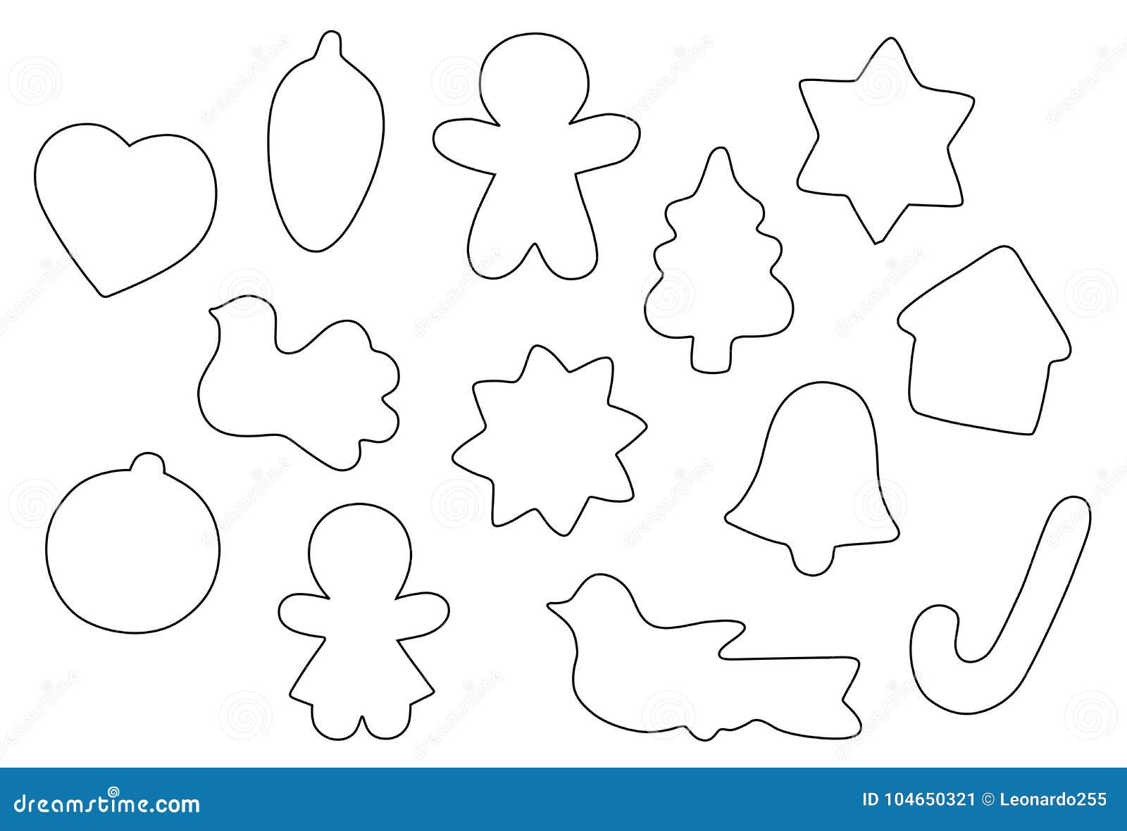 Christmas cookies drawing stock vector. Illustration of collection ...