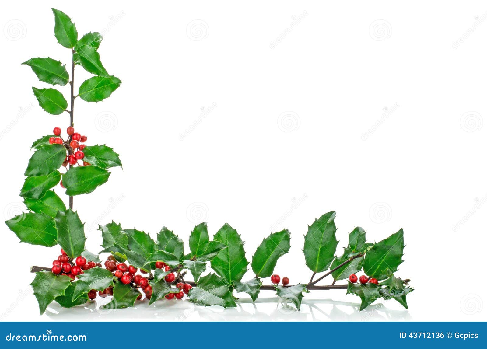 A Christmas Corner Border Frame Stock Photo - Image of xmas, copy: 43712136