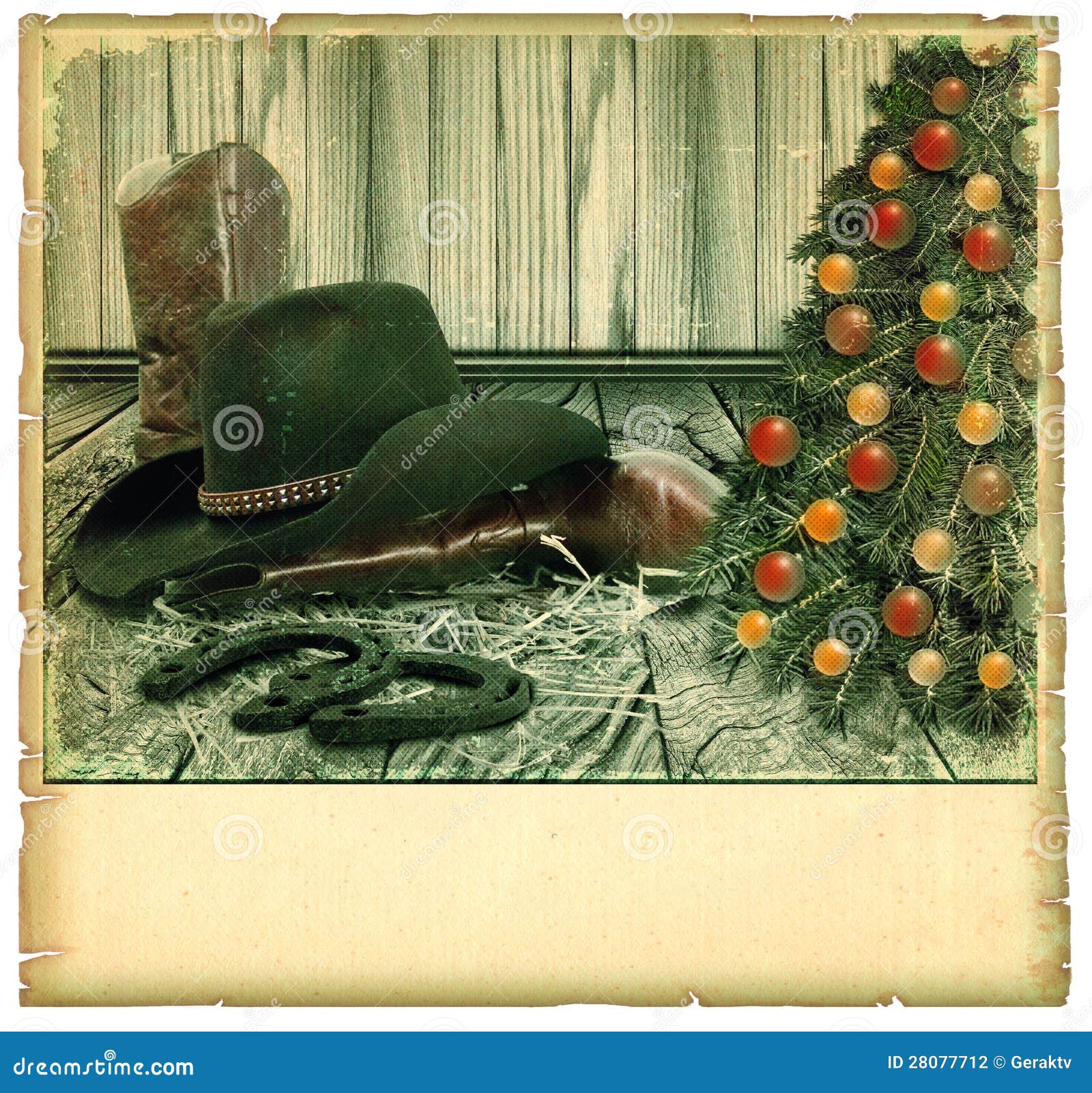 Cowboy Christmas Screensaver