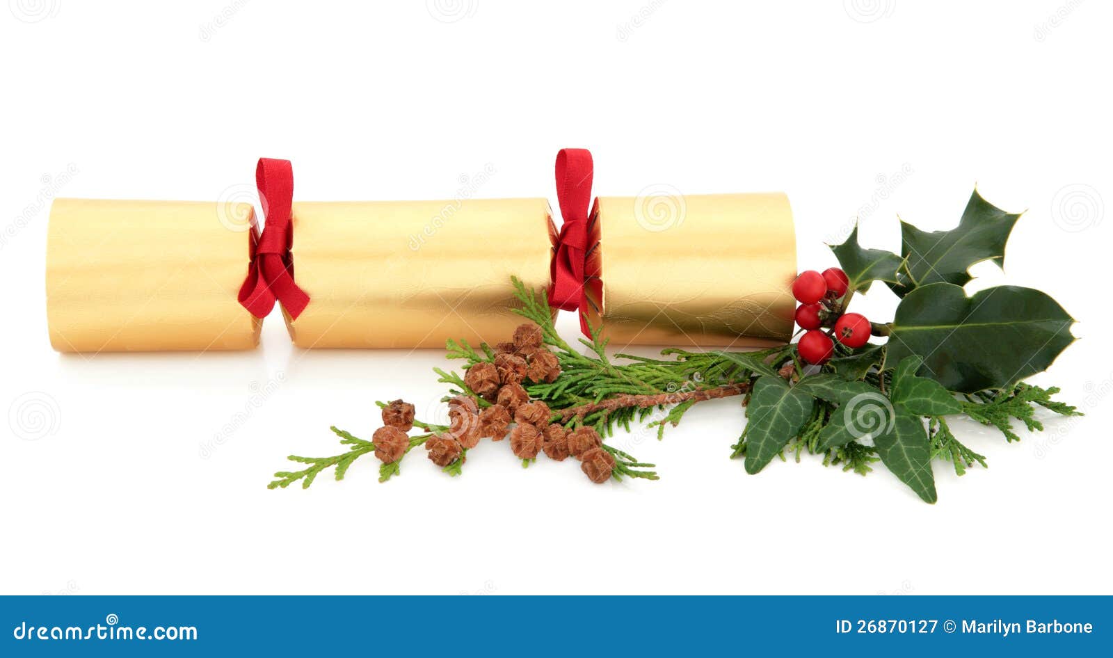 Christmas Cracker stock image. Image of ribbon, decorative - 26870127