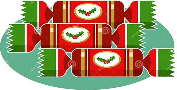 Christmas Crackers stock vector. Illustration of holiday - 43251