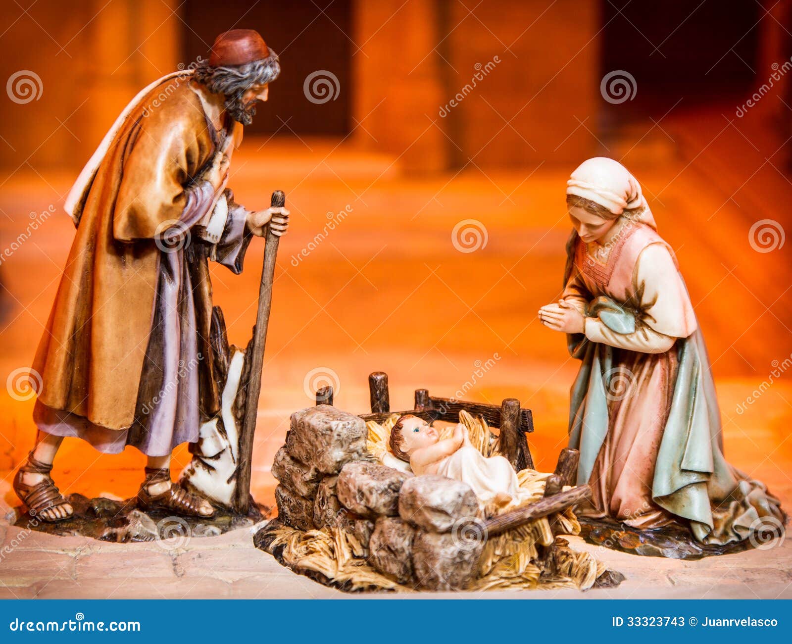 Christmas creche stock image. Image of christ, religious - 33323743