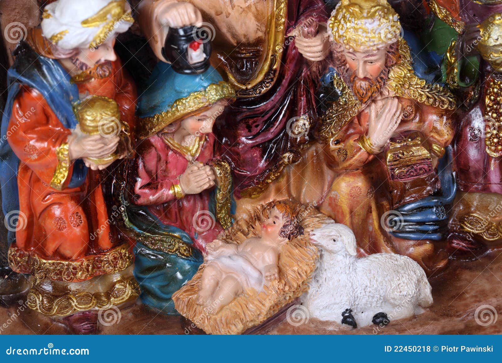 Christmas Crib stock photo. Image of christianity, color - 22450218