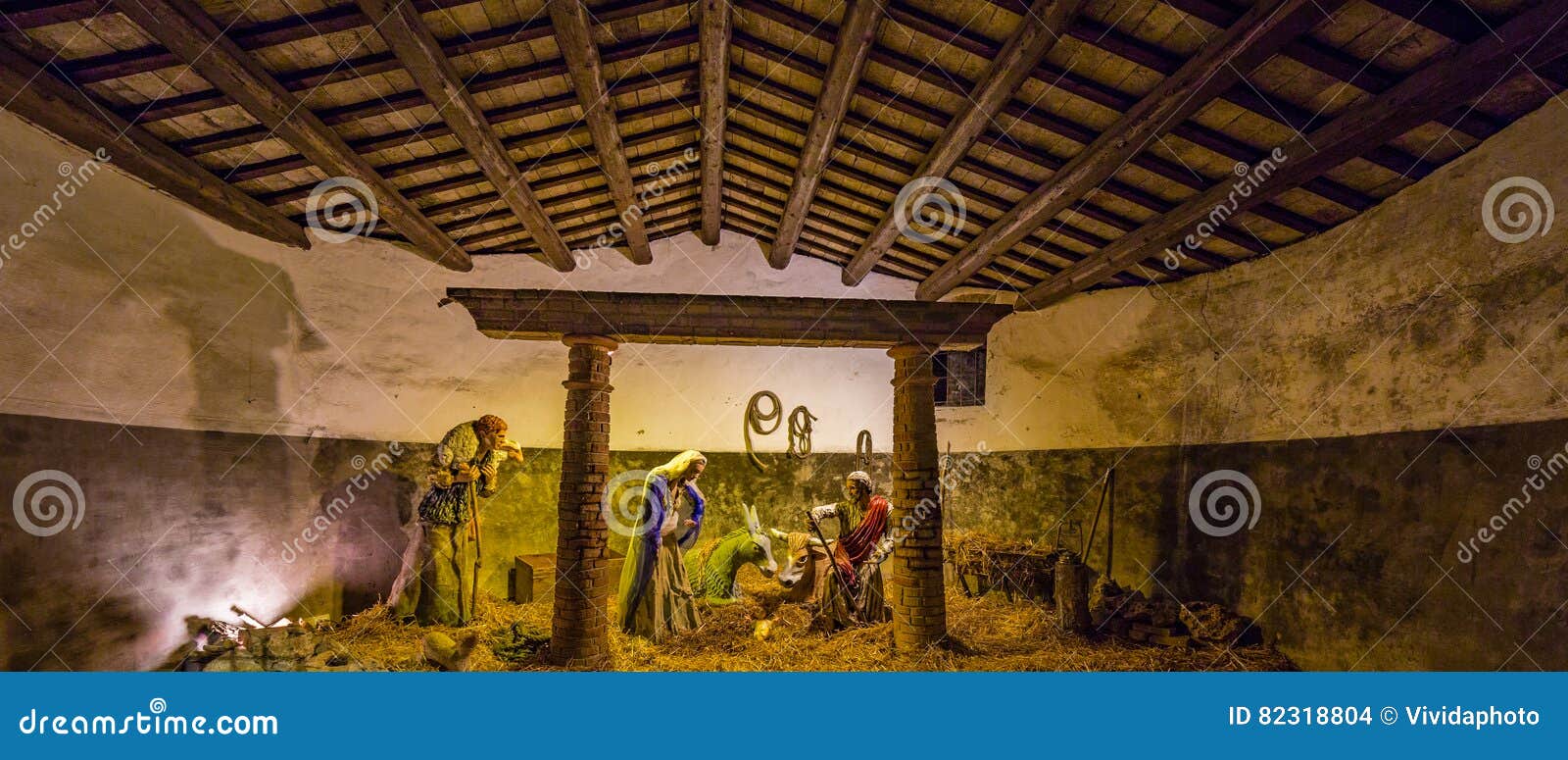 Christmas Crib stock photo. Image of mary, crib, christianity - 82318804