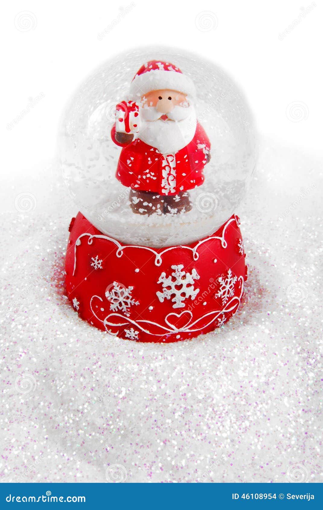 Christmas crystal ball stock photo. Image of holiday - 46108954