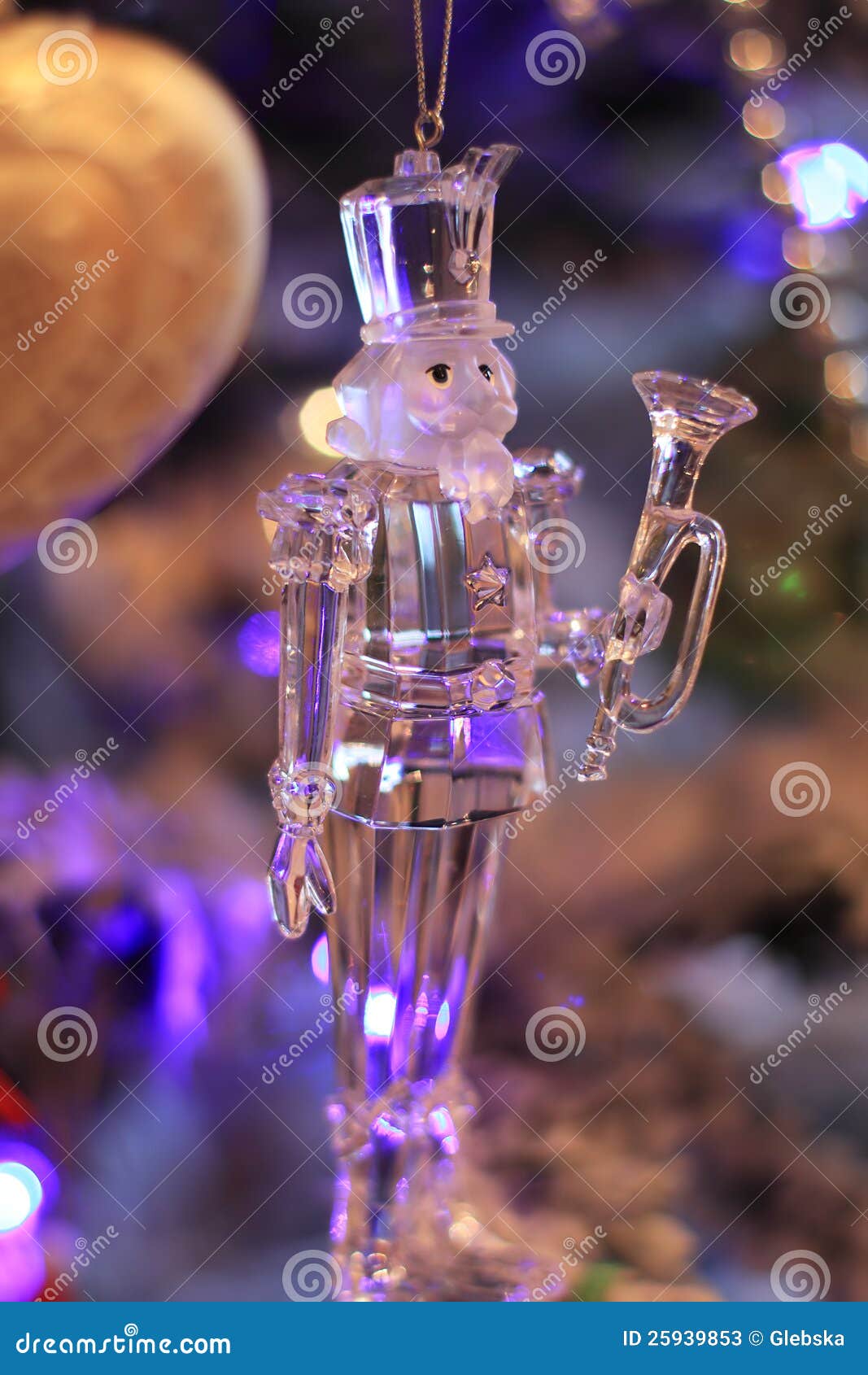Christmas crystal soldier stock image. Image of flare - 25939853