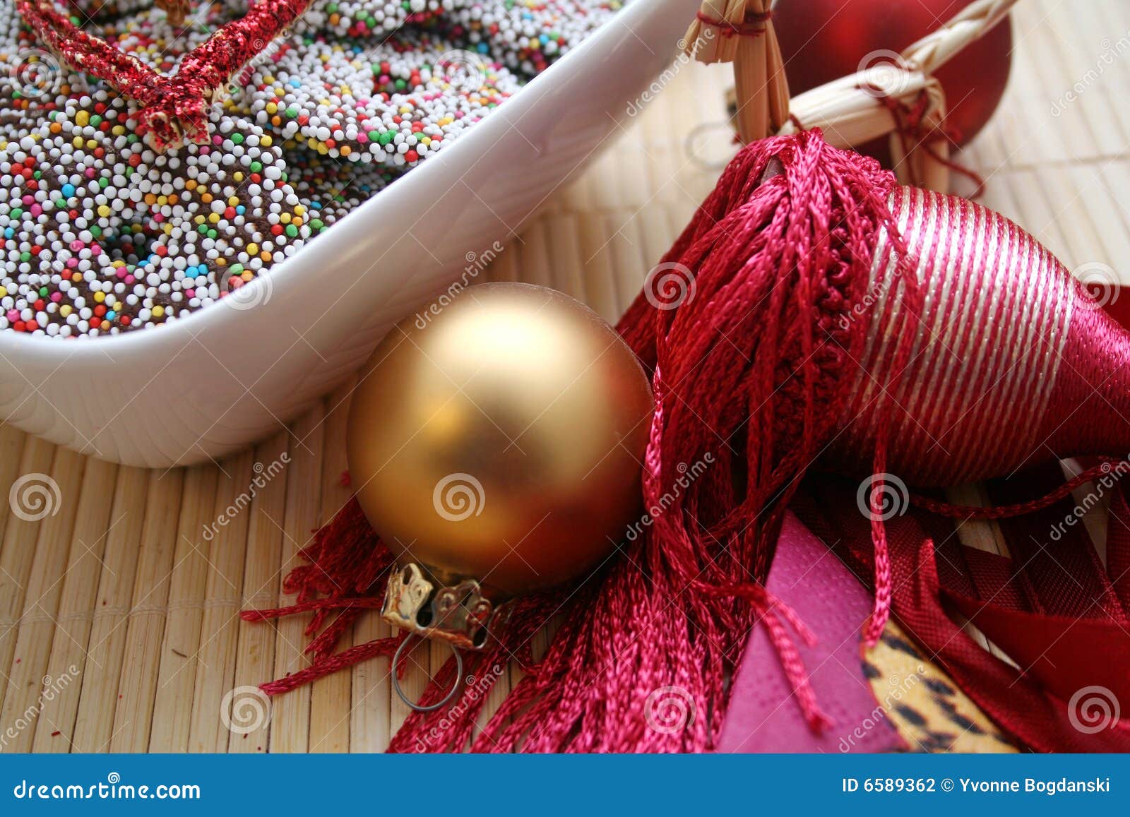Christmas Decoration Objects Stock Photo - Image of christmas, still ...