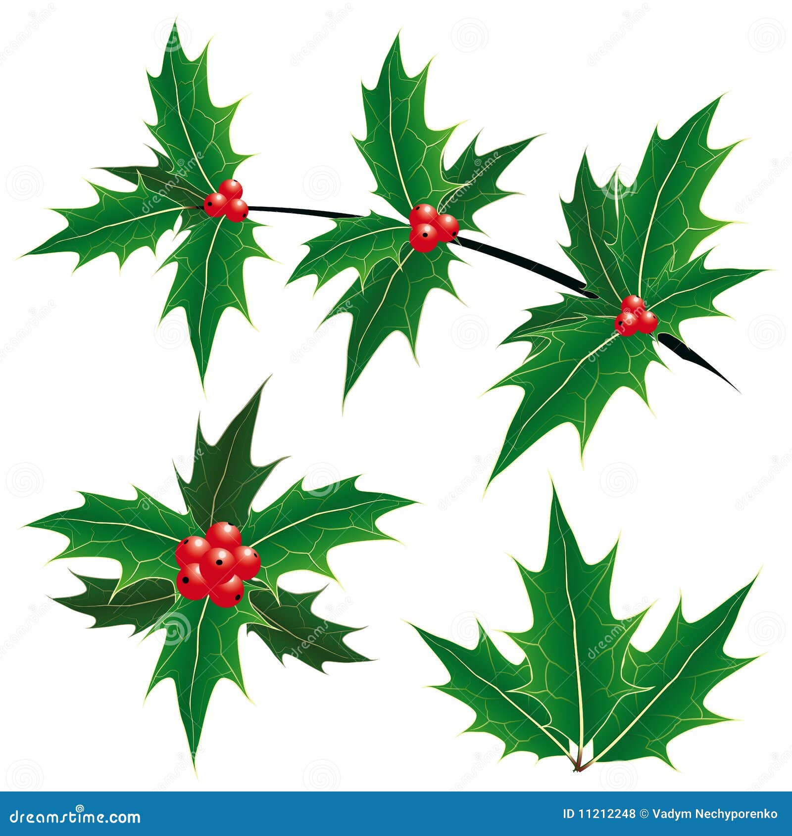 Christmas Decoration Symbols Stock Vector - Illustration of christmas ...