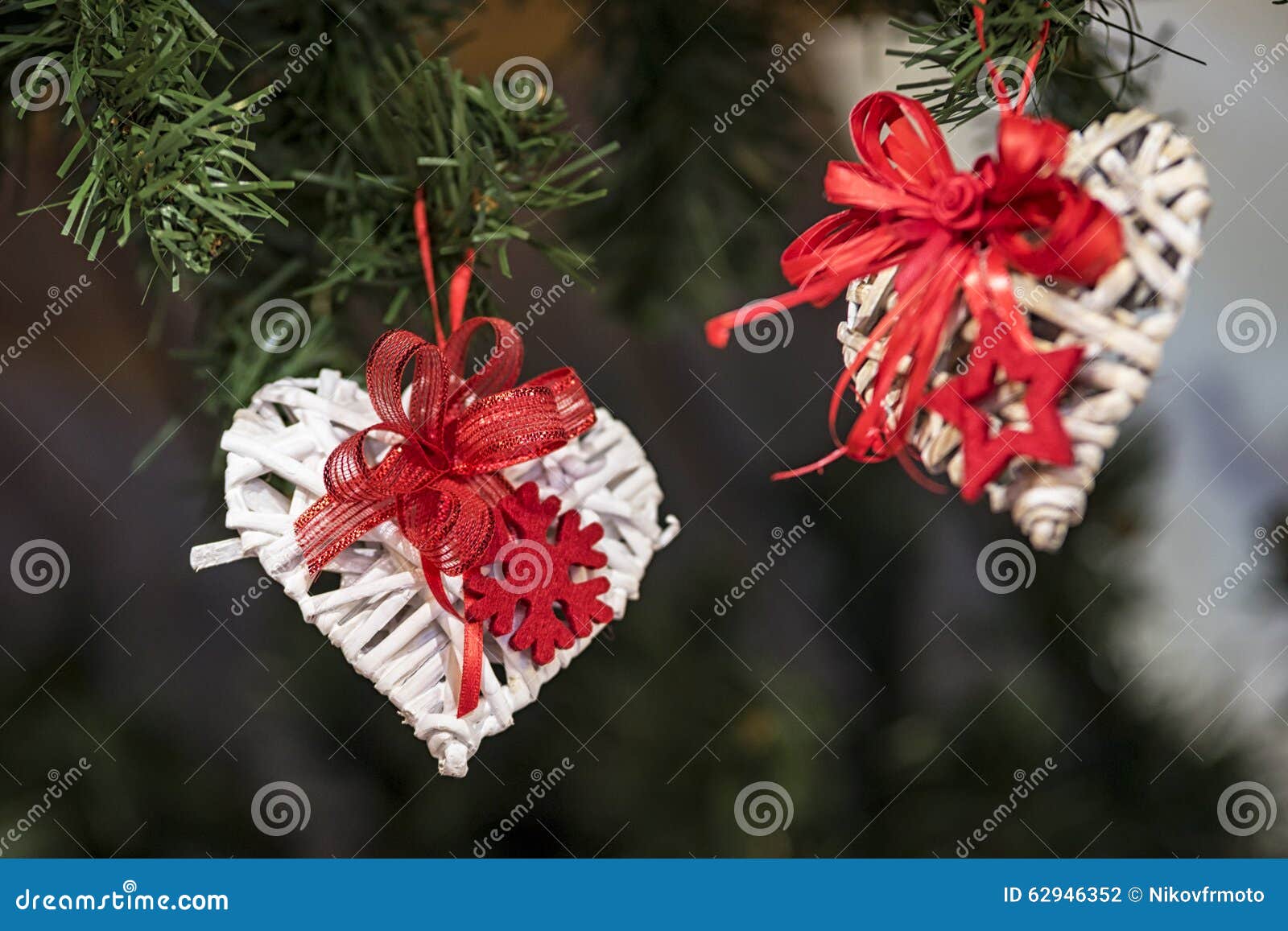Christmas decorations stock photo. Image of ornament - 62946352