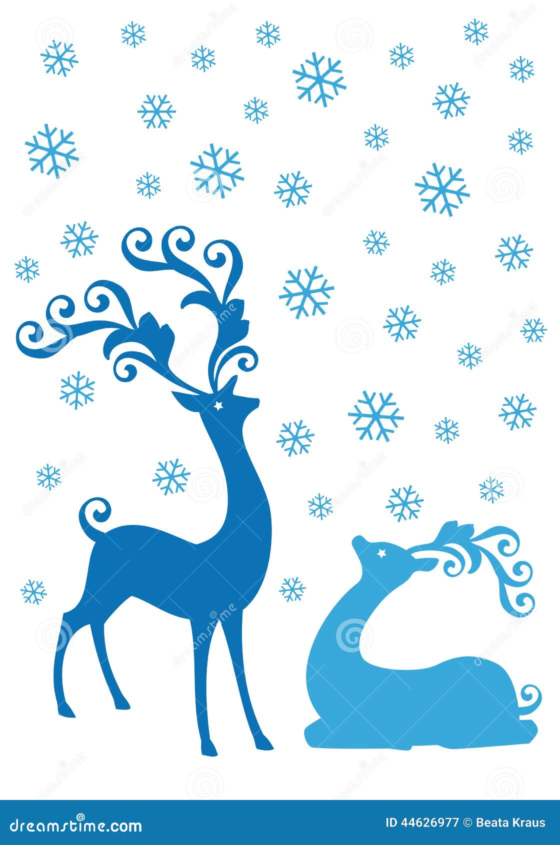 Snowfall In Vector Cartoon To Be Colored. | CartoonDealer.com #63672020