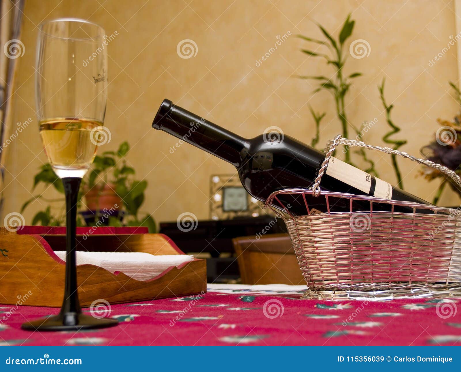 Christmas Dinner Celebration Table in Spain Stock Image - Image of ...