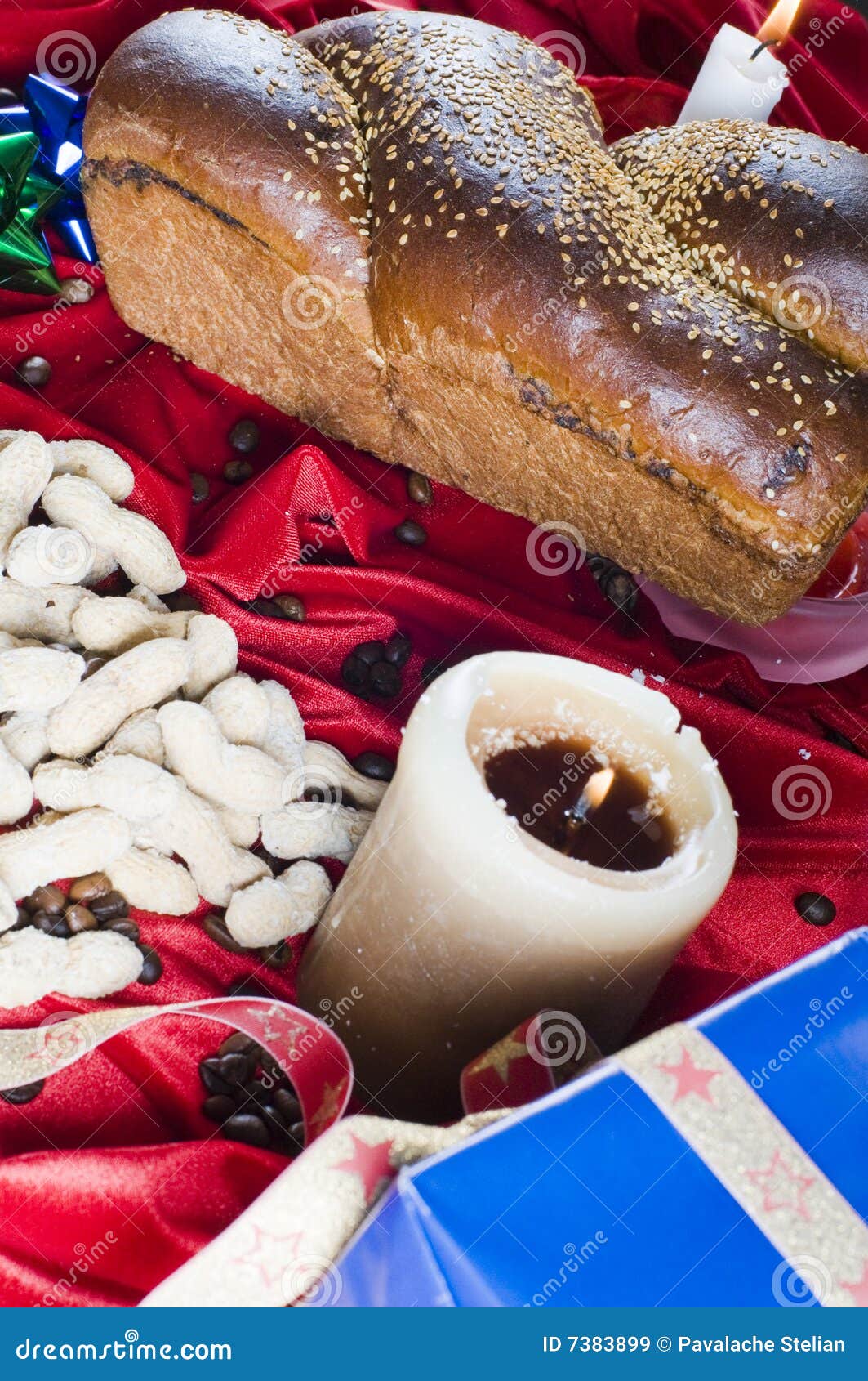 Christmas display stock image. Image of bread, pastry - 7383899