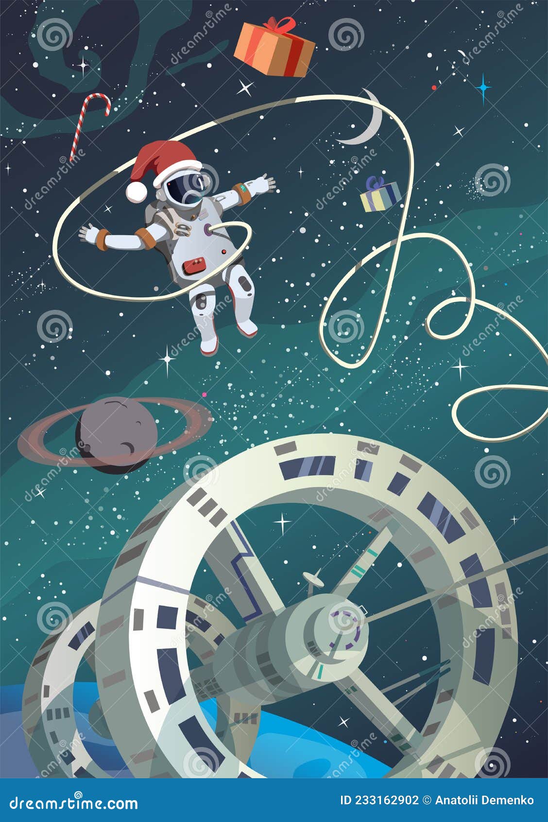 Astronaut Outer Space Background Cartoon Vector | CartoonDealer.com ... Astronaut Outer Space Background Cartoon Vector | CartoonDealer.com ...