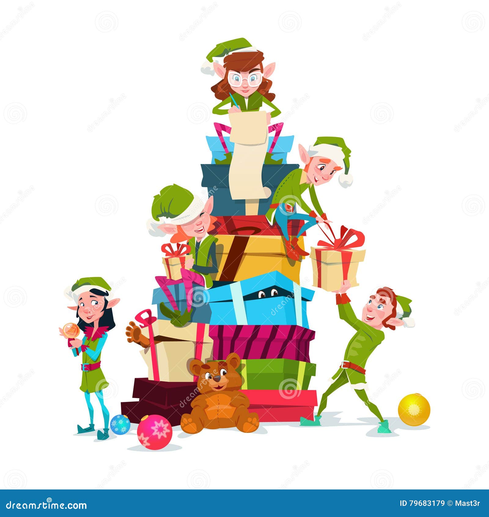 Christmas Present Stack Stock Illustrations – 2,819 Christmas Present ...