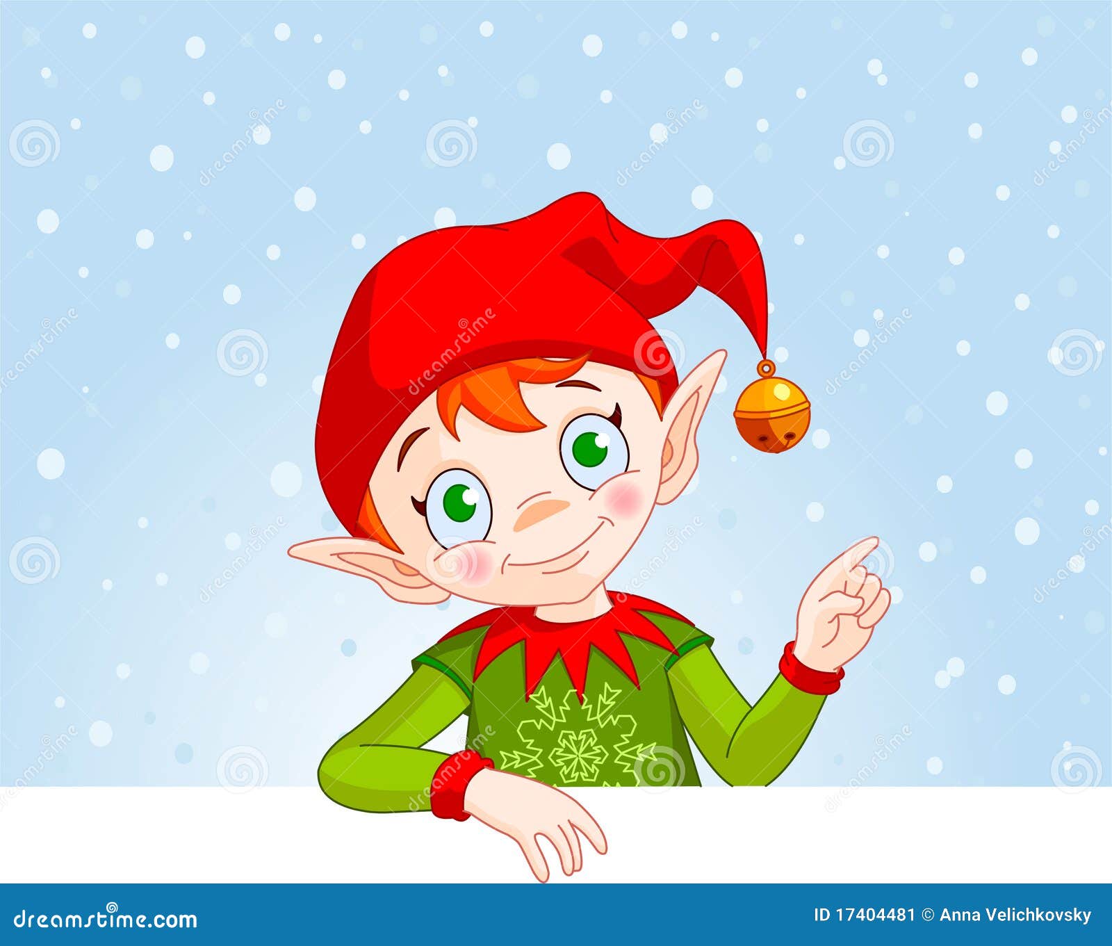 Christmas Elf Place Card Stock Illustrations – 94 Christmas Elf Place ...