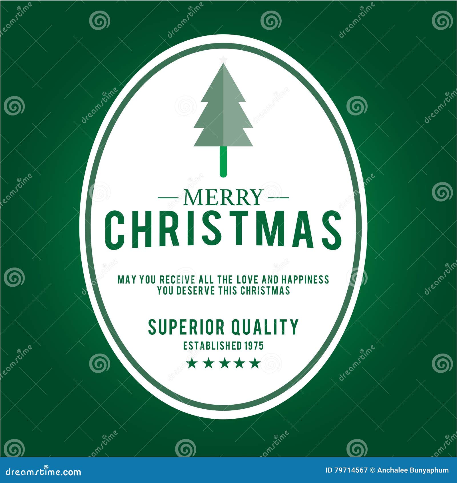 Christmas is Emblem Theme. Decorations Elements Stock Illustration ...