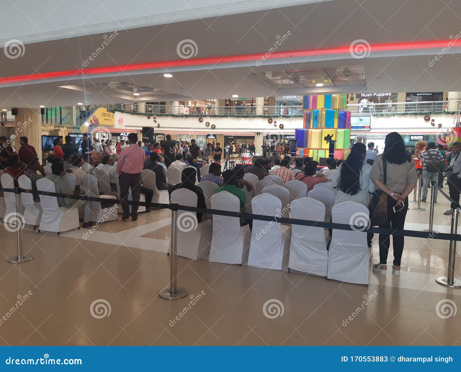 Christmas Event at Mall after Start in Chennai Editorial Stock Photo ...