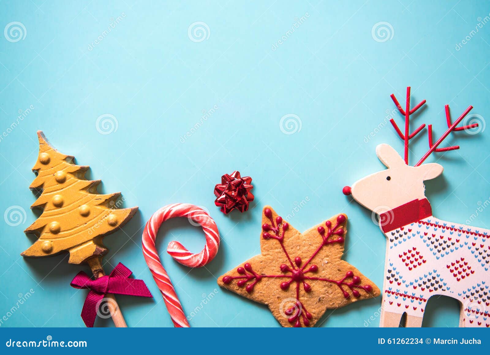 Christmas Festive Sweets Food Background Stock Photo - Image of ...