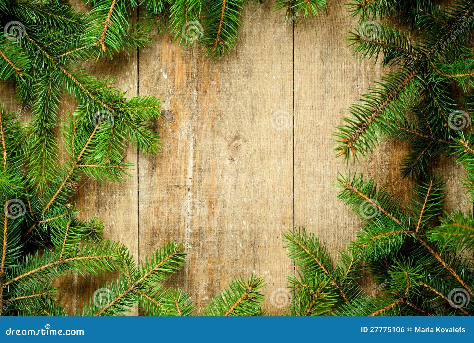 Christmas fir tree frame stock photo. Image of abstract - 27775106