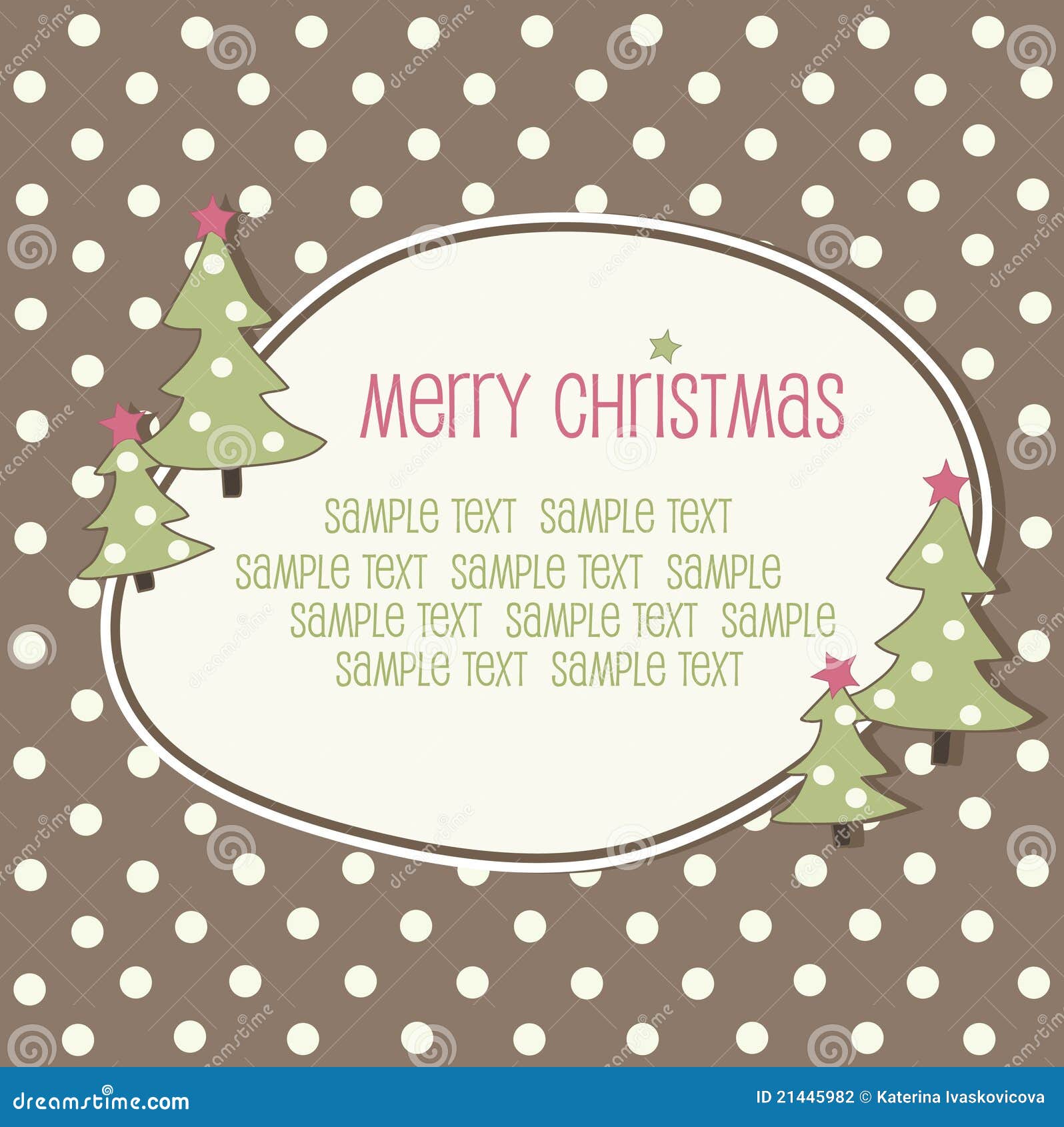 Christmas frame stock vector. Illustration of cartoon - 21445982