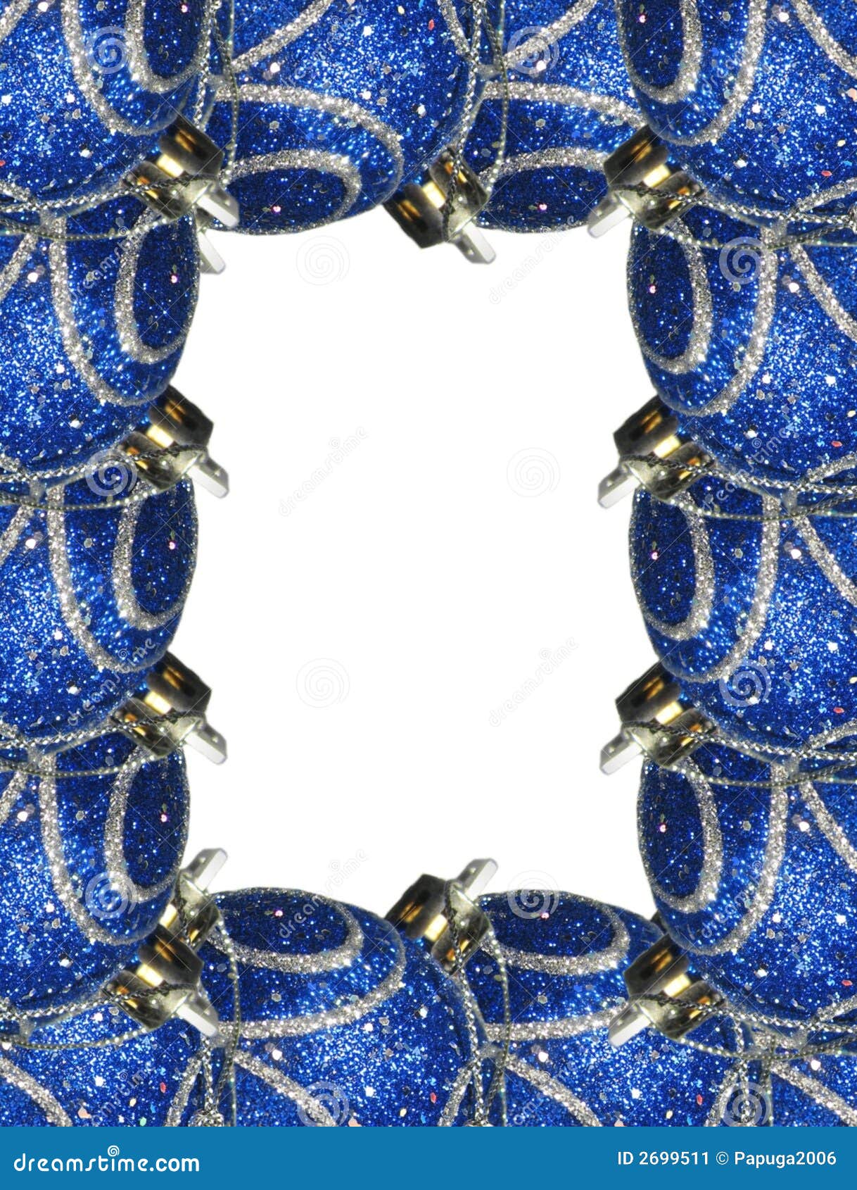 Christmas frame stock image. Image of blue, christmas - 2699511