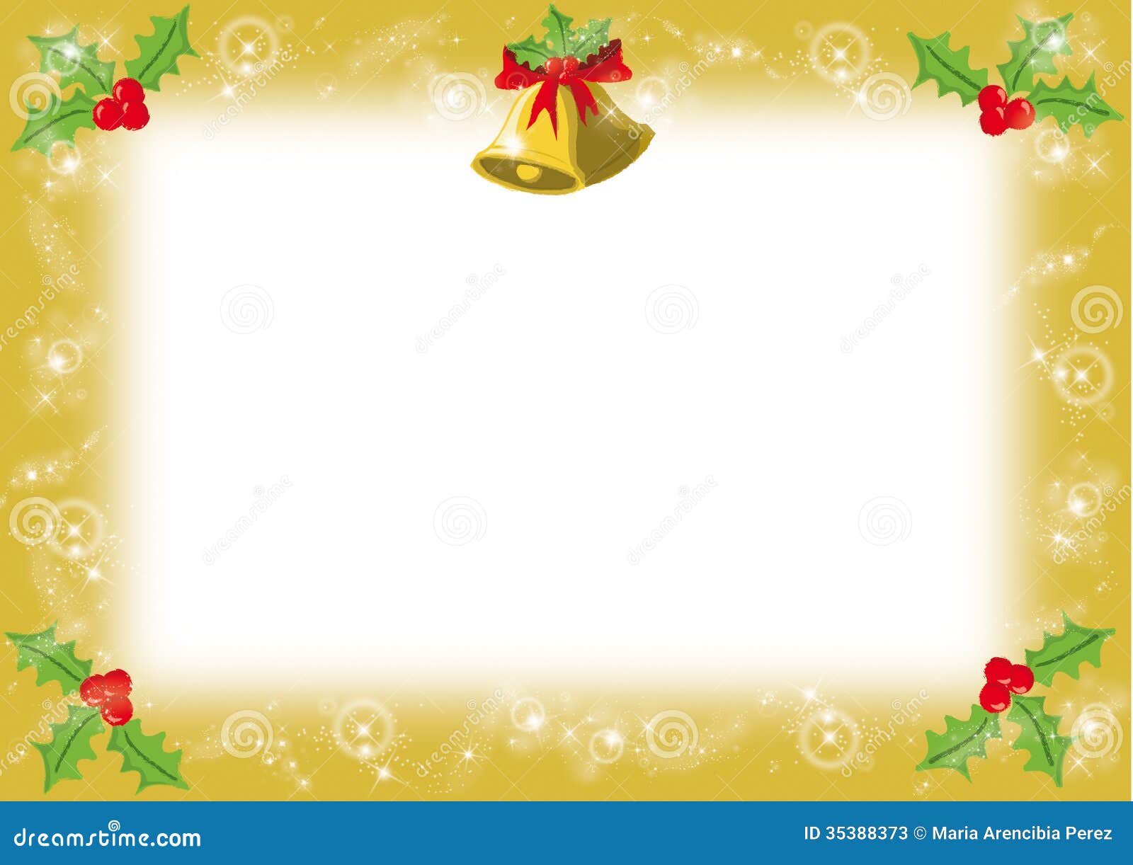 CHRISTMAS FRAME stock illustration. Illustration of ornament - 35388373