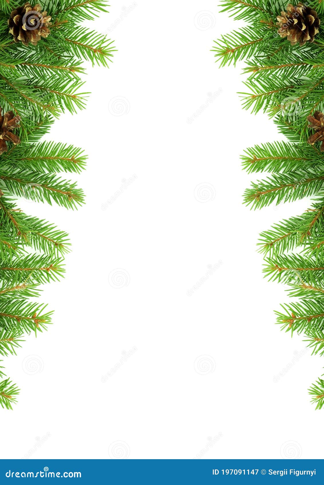 Christmas framework stock image. Image of white, green - 197091147
