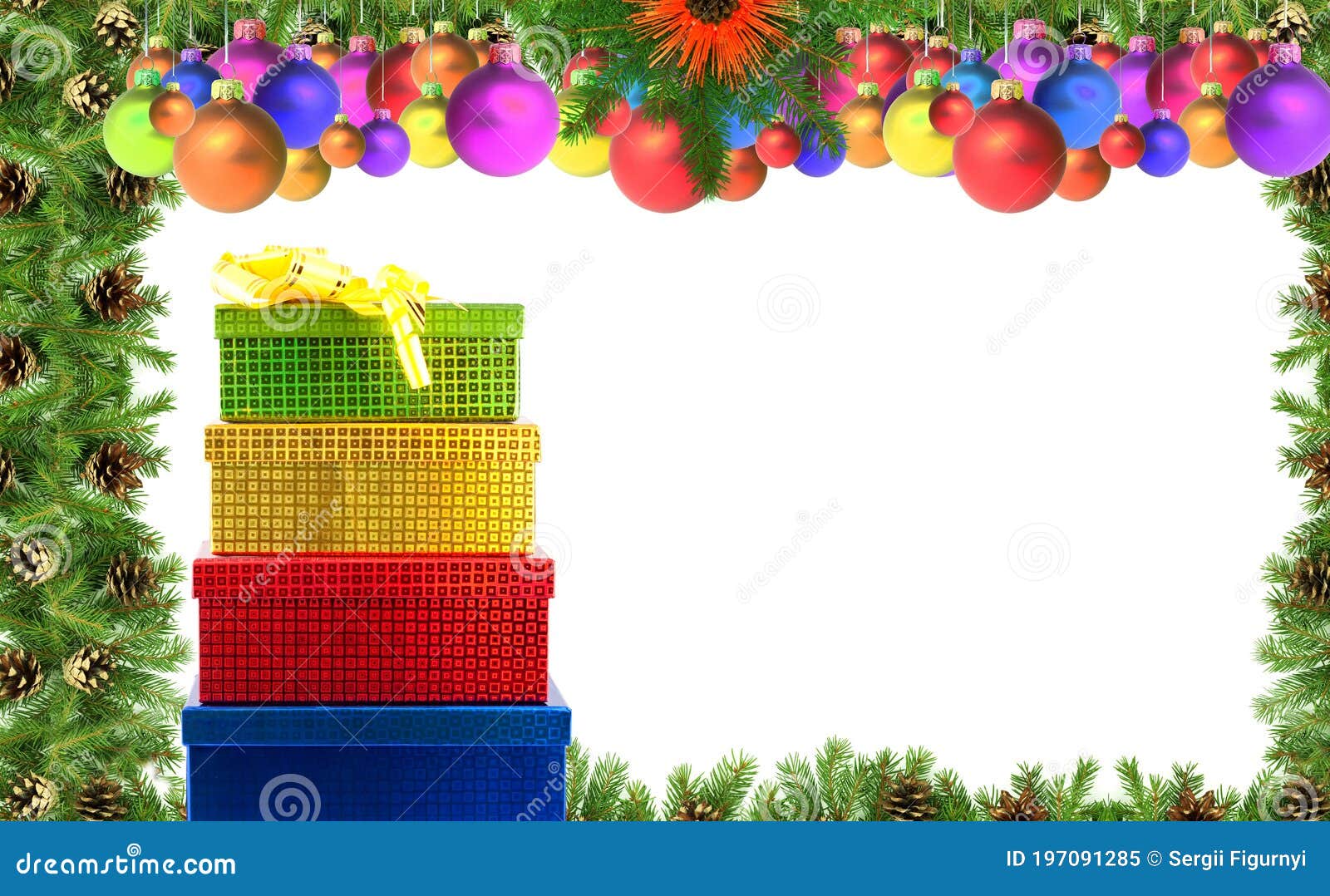 Christmas framework stock image. Image of year, backdrop - 197091285