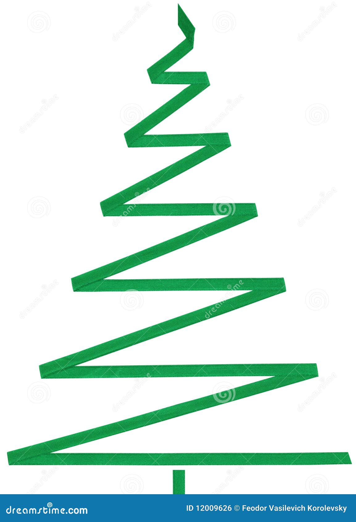 Christmas fur-tree. stock illustration. Illustration of merry - 12009626