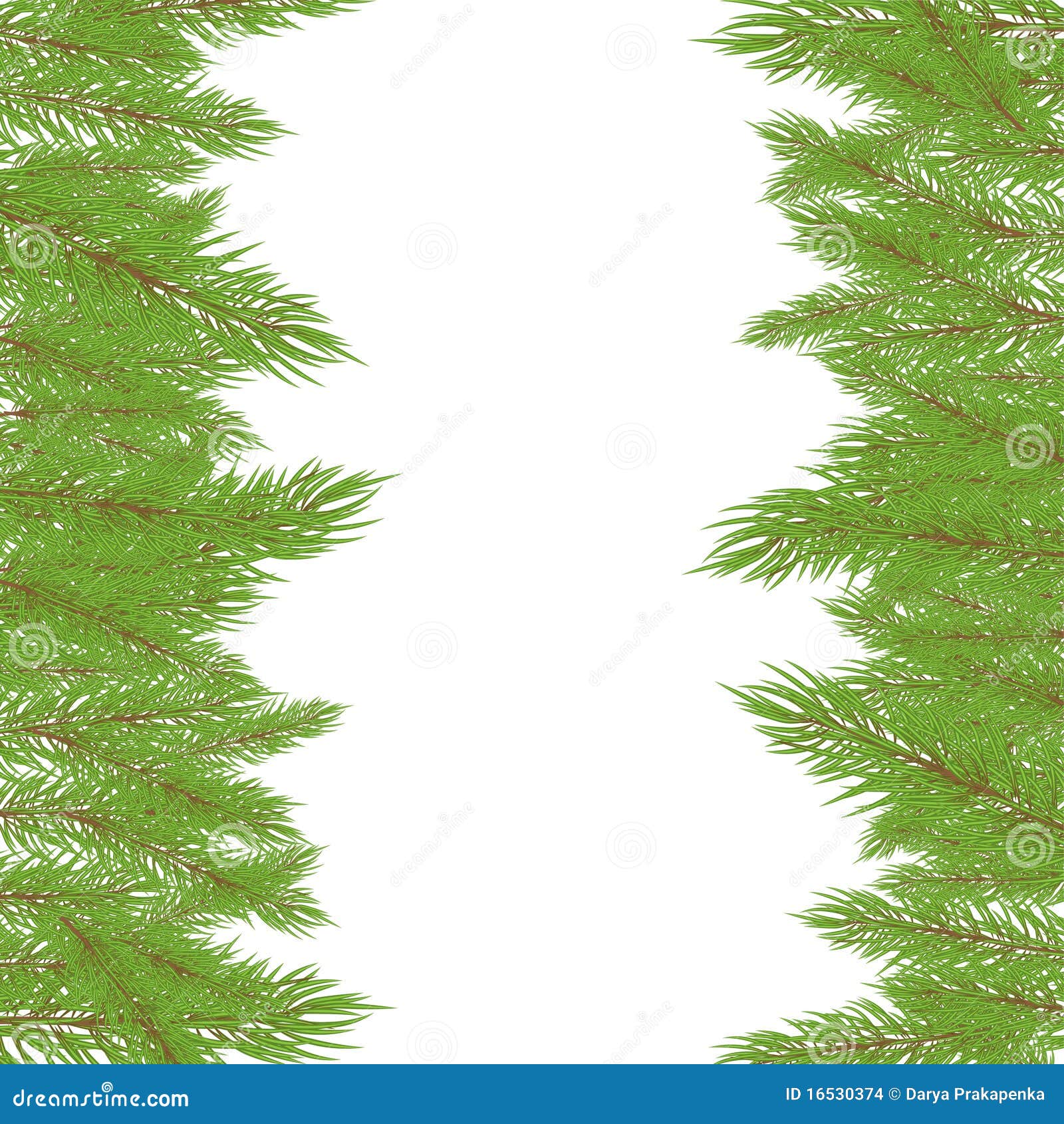 Christmas Fur-tree. Vector Illustration Stock Vector - Illustration of ...