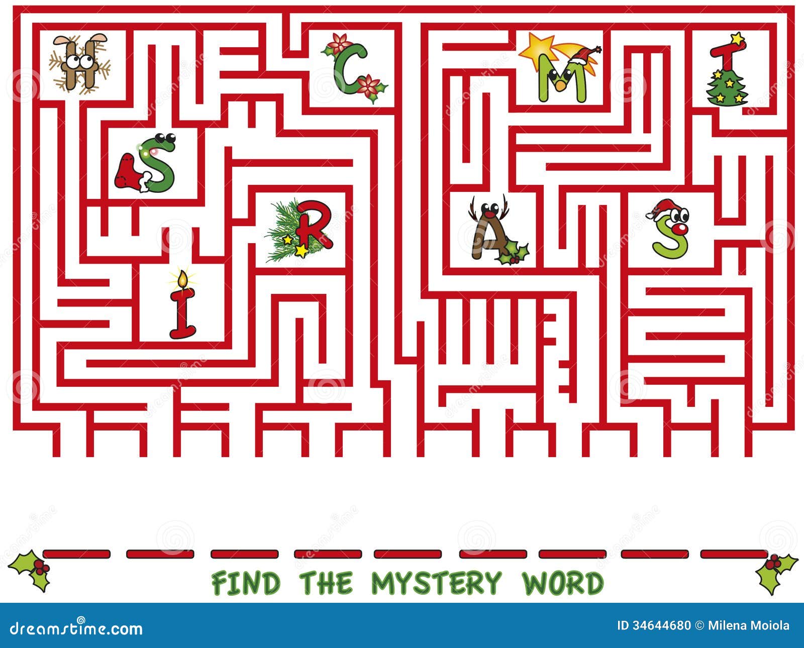 Christmas Game UI Utilities For UI Graphic Assets. Buttons, Boards And ...