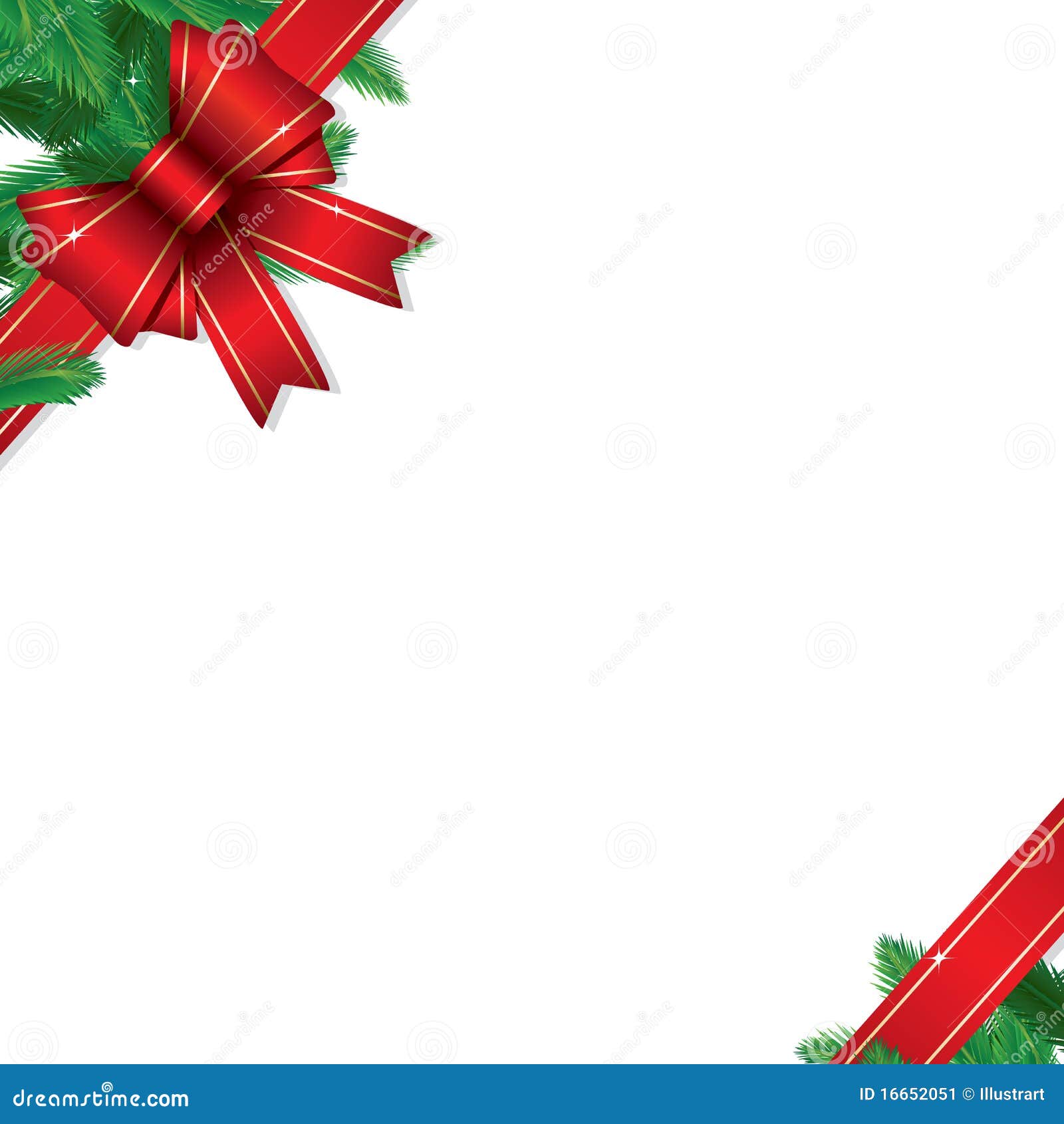 Christmas gift border stock vector. Illustration of ornament - 16652051