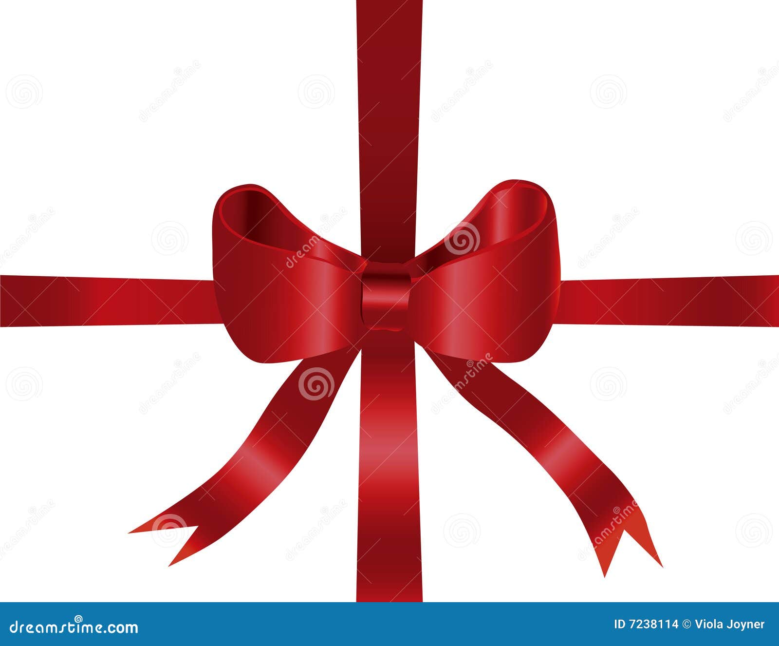 Christmas Gift Bow Background Stock Vector - Illustration of white ...