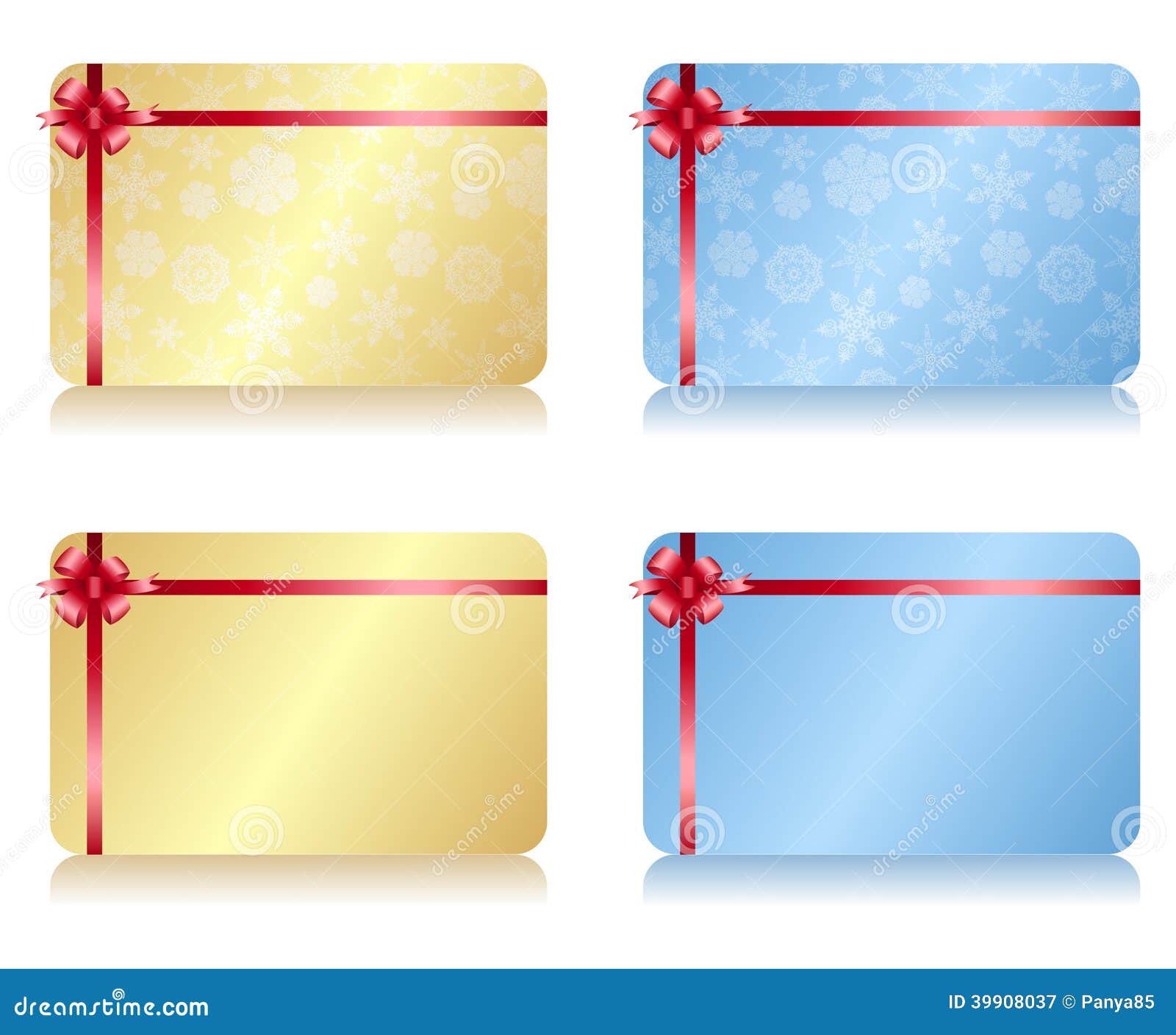 Christmas Gift Card stock vector. Illustration of effect - 39908037