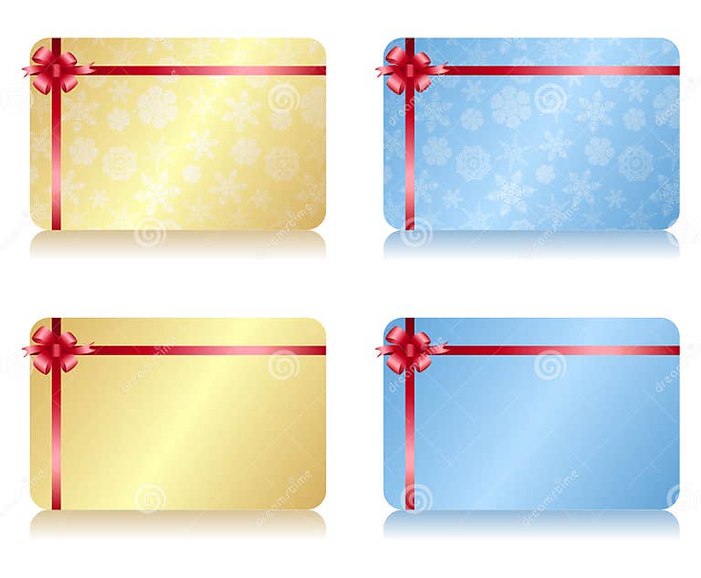 Christmas Gift Card stock vector. Illustration of effect - 39908037