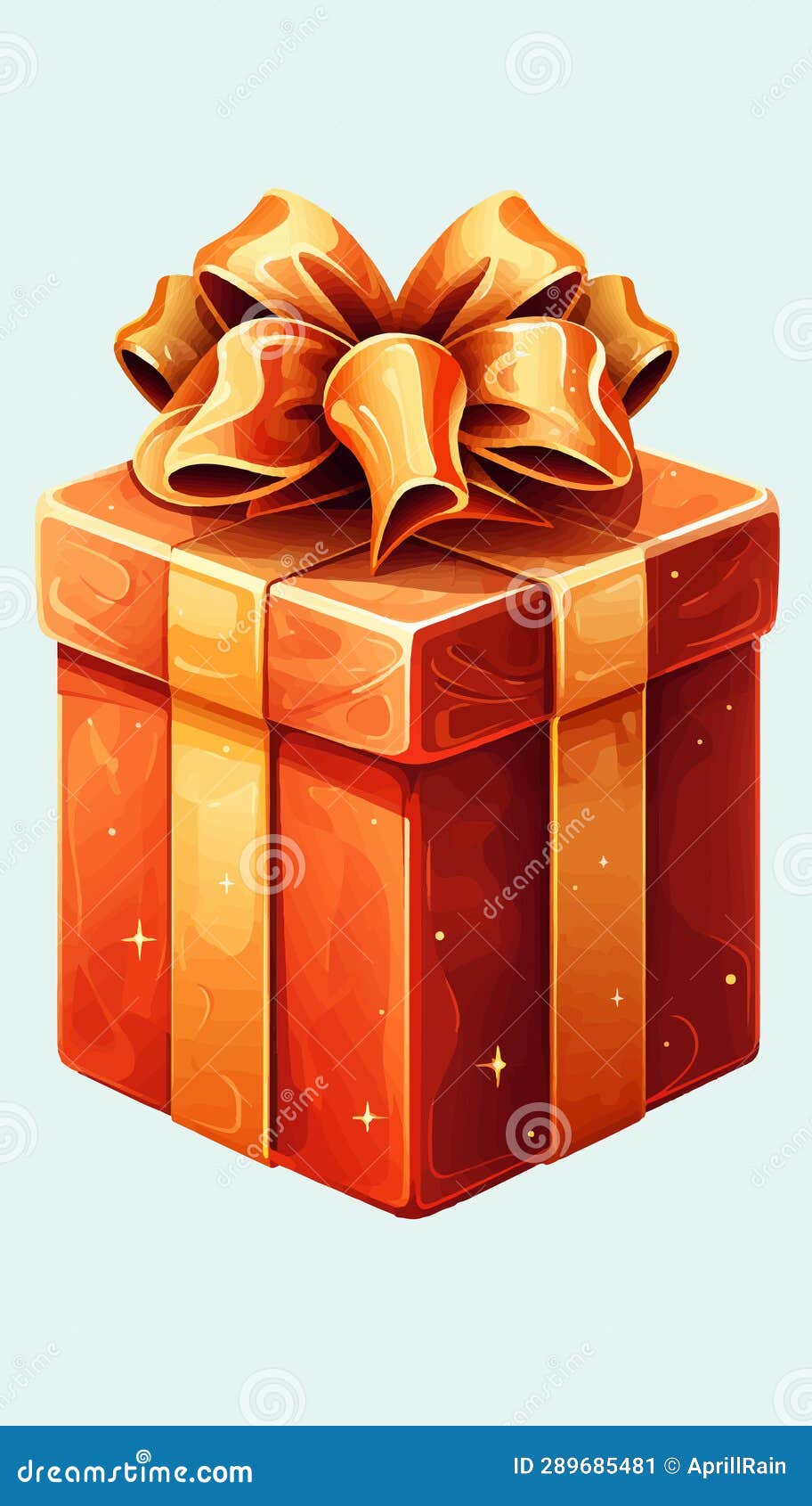 Christmas Gift Icon stock vector. Illustration of happy - 289685481