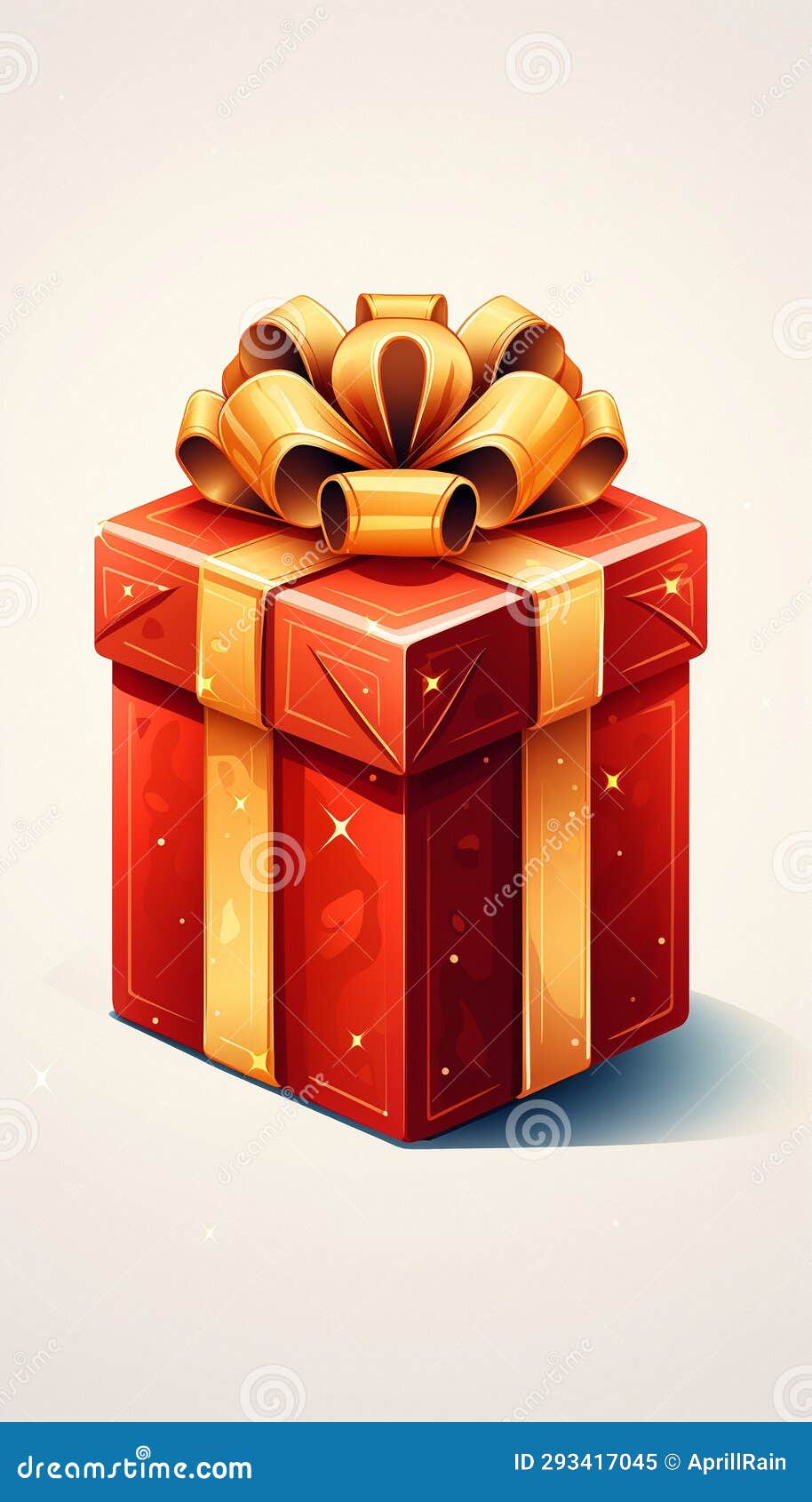 Christmas Gift Icon stock image. Image of cube, celebration - 293417045
