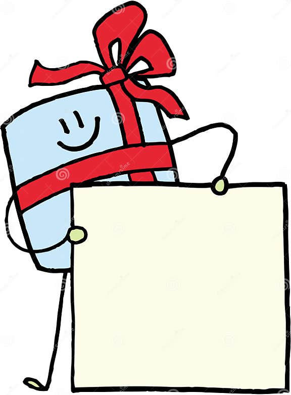 Christmas gift name badge stock vector. Illustration of holiday - 6590871