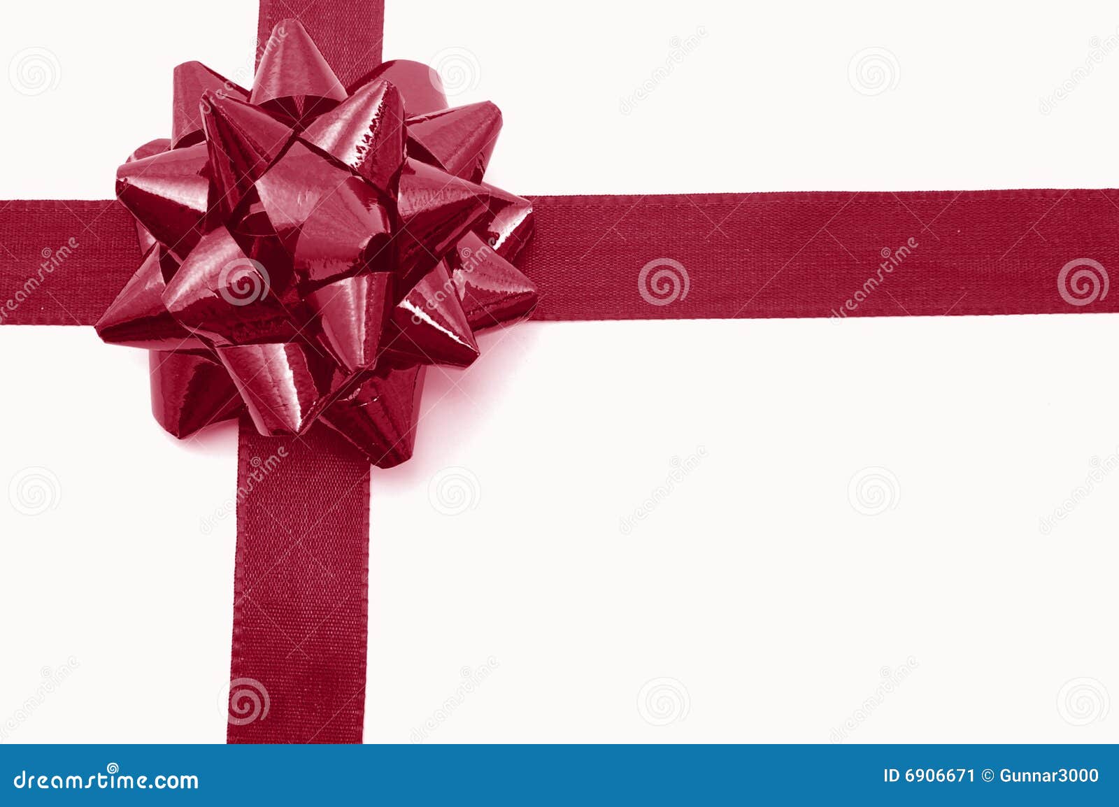 Christmas Gift with ribbon stock image. Image of gifts - 6906671