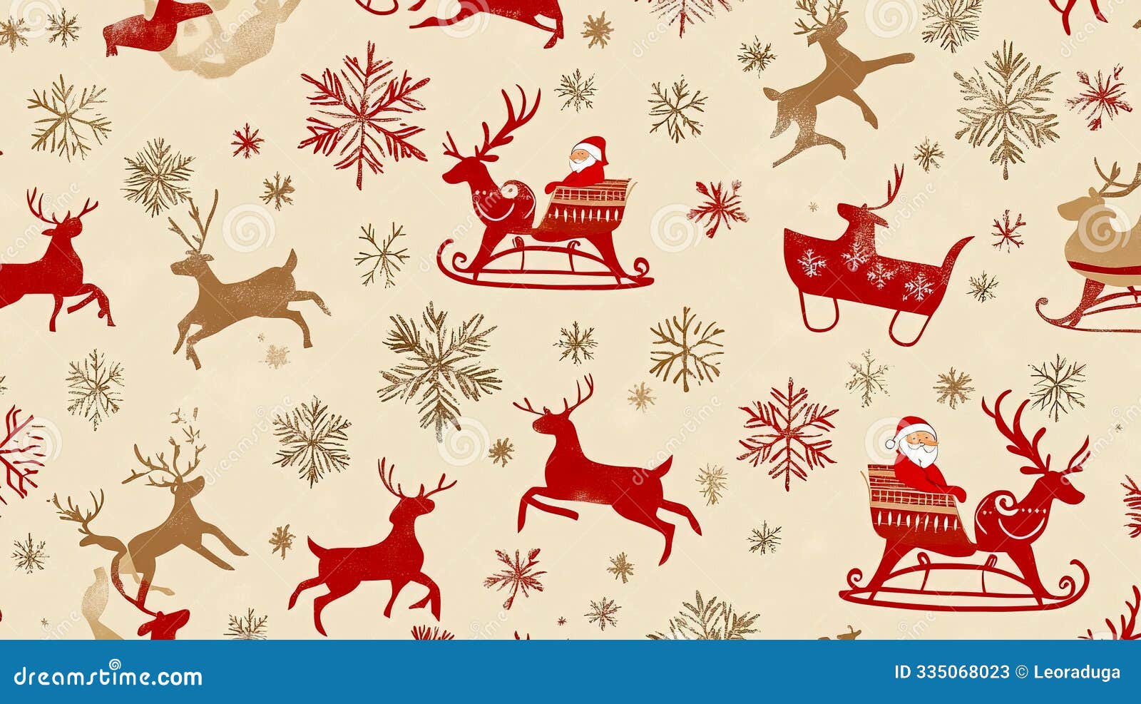 Christmas Gift Wrap Pattern, Printable, Plain Background Stock ...