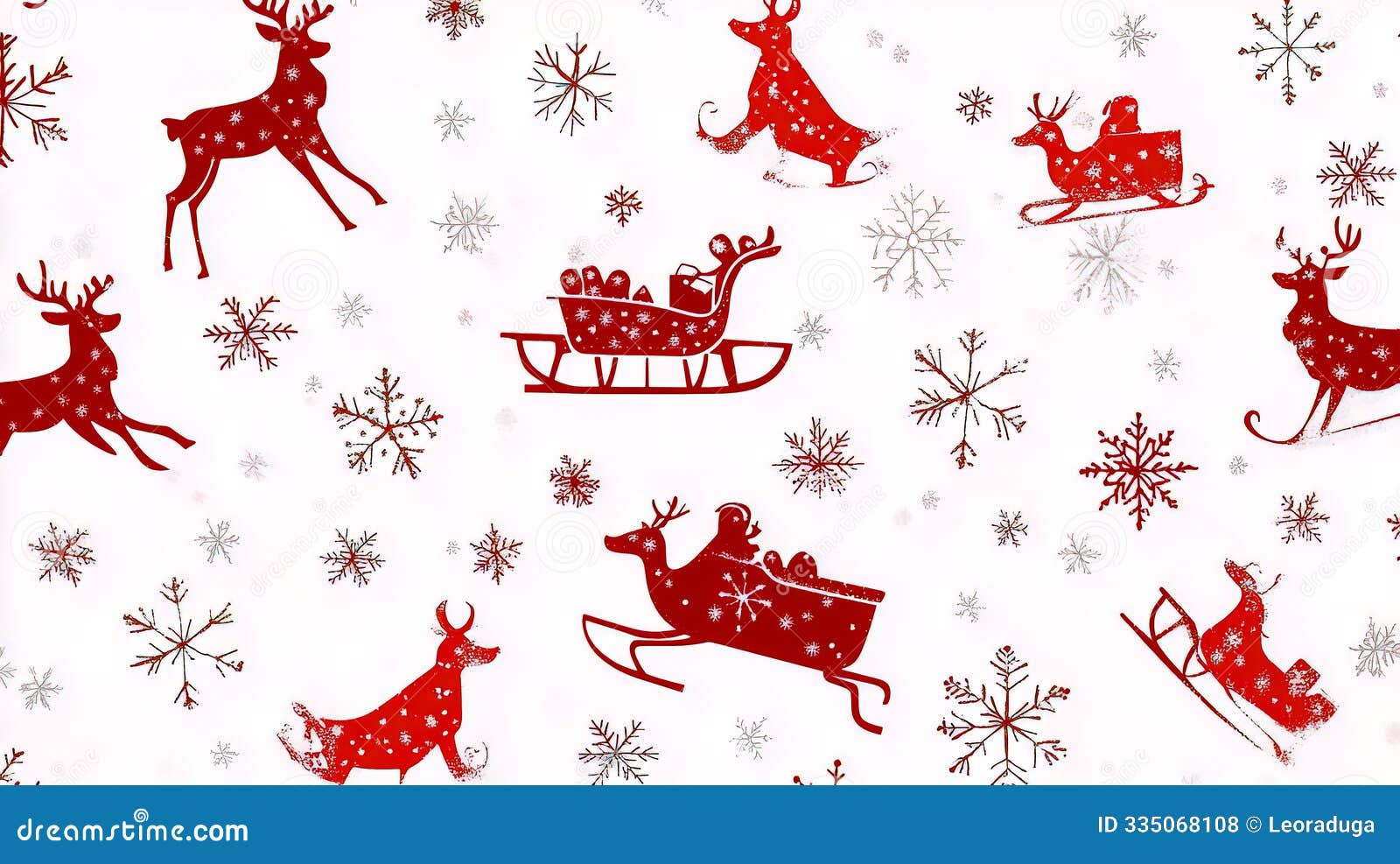 Christmas Gift Wrap Pattern, Printable, Plain Background Stock ...